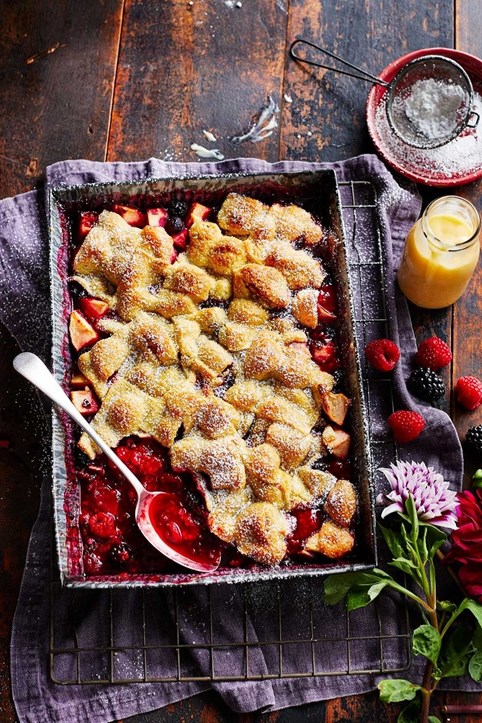 Apple berry pie tray bake - Better Homes and Gardens Real Estate